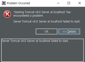 Server Tomcat V Server At Localhost Failed To Start