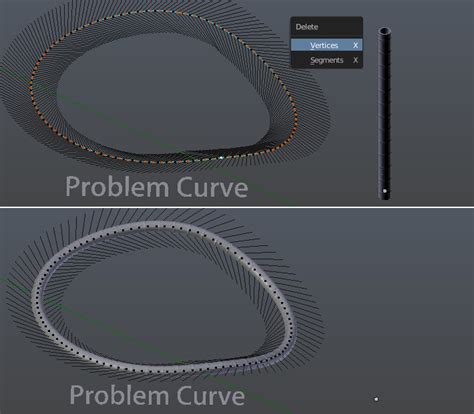 Objects Curve Modifier Doesn T Work At All In Some Curves Not Even