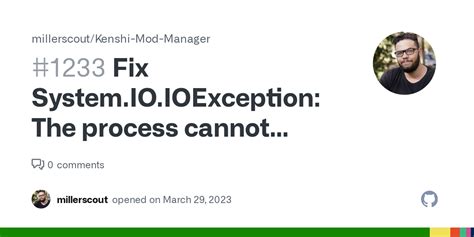 Fix System IO IOException The Process Cannot Access The File C Users