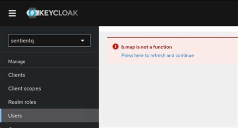 B Map Is Not A Function Error When Ldap Server Is Offline Issue