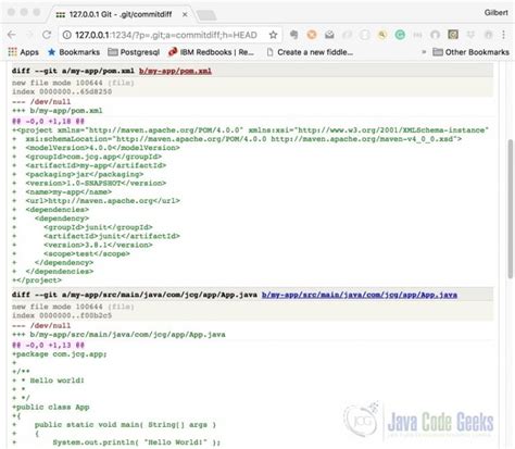 git instaweb example java code geeks