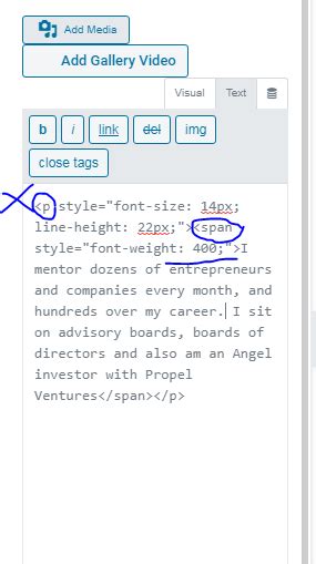 Unable To Change Font Size And Line Height With Elementor Talha Shoaib