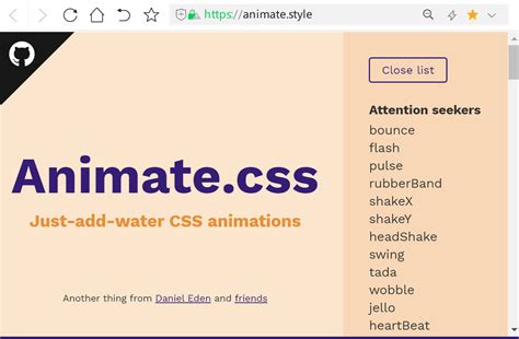 使用简单，功能丰富的css3动画库 animate css web技术 维臻