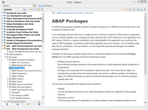 在eclipse环境下编写abap程序 csdn博客