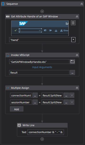 tip how to detect sap connection and session number in the context of project tutorials