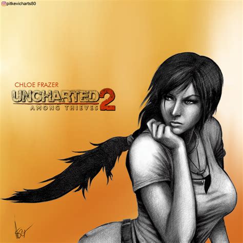 Radik Absalyamov Fan Art Of Chloe Frazer Uncharted 2