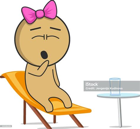 Girl Sunbathing Stock Illustration Download Image Now Active Lifestyle Art Blue Istock