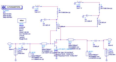 lna with distributed element in matching network and lumped element in download scientific