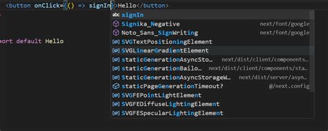 javascript how to fix import suggestion in next js and next auth vs code stack overflow