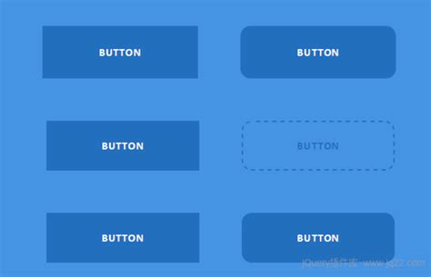 css3 0按钮触控悬停效果集
