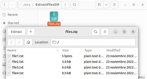 Extract Files From A Zip In Java Geekole