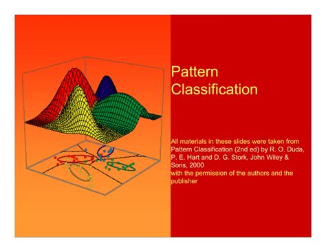 pdf pattern classification