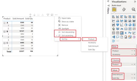 How To Sort Column Values In Power Bi Matrix Printable Timeline Templates