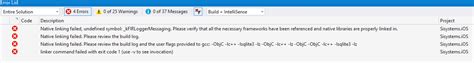Native Linking Failed While Installing In Firebase Analytics In
