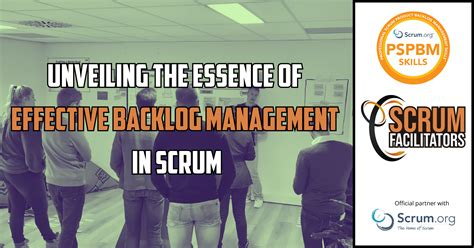 Professional Scrum Product Backlog Management Skills Scrum Org