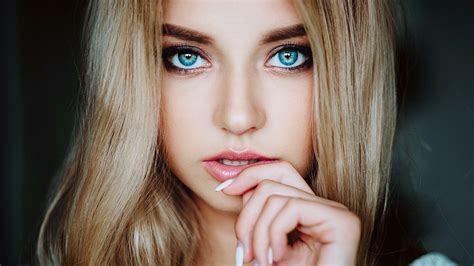 Blue Eyes Girl Fondos De Pantalla Hd Fondo De Pantall