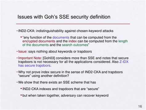 ppt searchable symmetric encryption improved definitions and efficient constructions