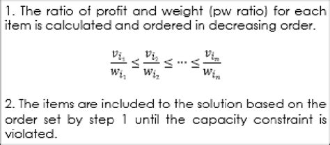 greedy heuristic algorithm download scientific diagram