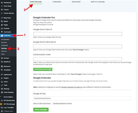 How To Fix Error Redirect Uri Mismatch Simple Calendar Documentation
