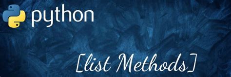 Python List Methods Outshine Labs
