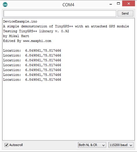 Gps Interfacing With Arduino Uno Arduino Gps Tutorial