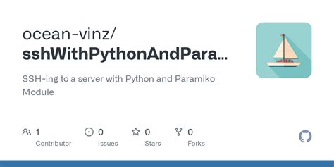 github ocean vinz sshwithpythonandparamiko ssh ing to a server with python and paramiko module
