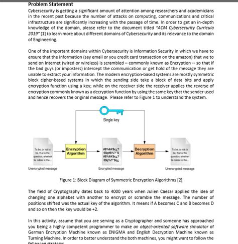solved problem statement cybersecurity is getting a
