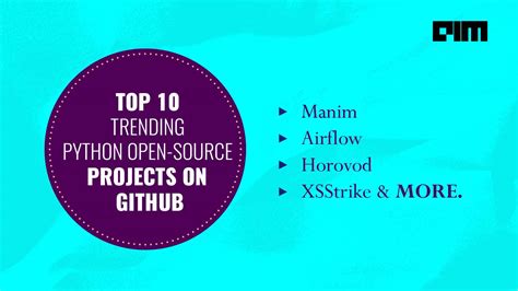 top 10 trending open source python projects on github