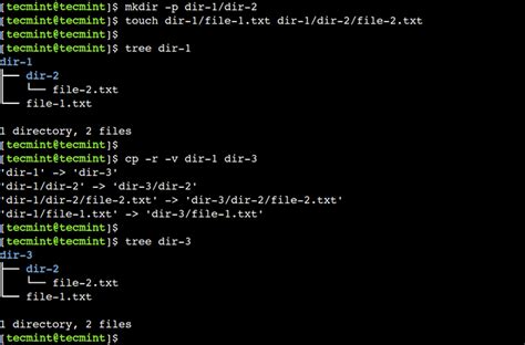 Jak kopiować pliki i katalogi w Linux 14 przykładów poleceń CP