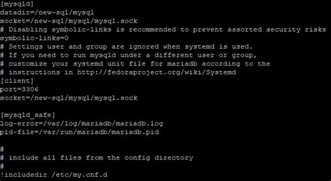 How To Change Catalog Of Database MariaDB On Linux CentOS 7