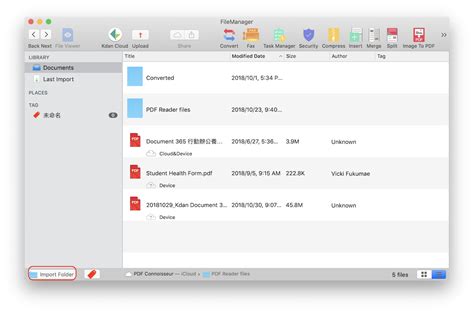 how to add local folders to places as shortcuts support kdan mobile