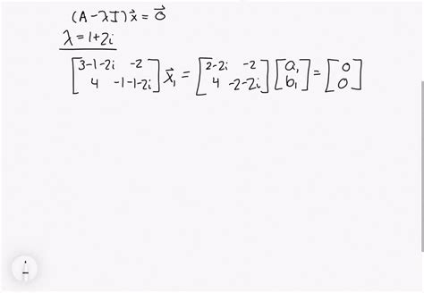 solved determine all eigenvalues and corresponding eigenvectors of the given matrix [ 3 2 4 1 ]
