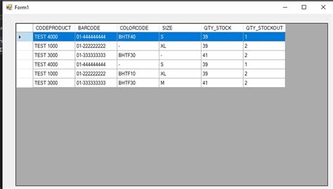 winforms how a datagridview keeps the position of a selected row after event population in vb