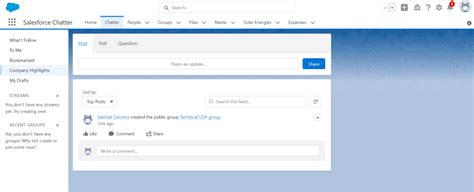How To Use Chatter In Salesforce SalesForce FAQs