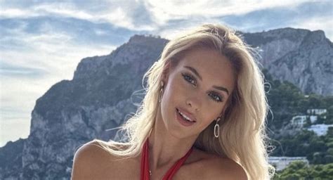 Tom Brady Admirer Veronika Rajek Show Off Six Pack Abs In Tiny Brown Bikini Page 3 Of 6