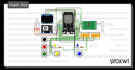Encodermenuv2 Wokwi Esp32 Stm32 Arduino Simulator