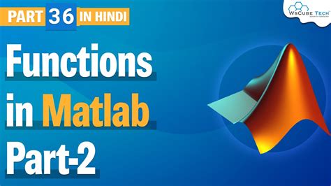 functions in matlab 2 how to create a function in matlab and how does work it matlab tutorial