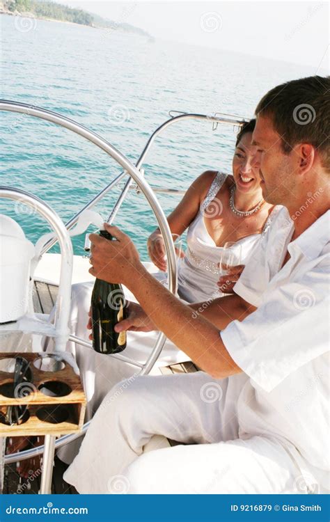 Couple On Cruise Stock Image Image Of Deck Gorgeous 9216879