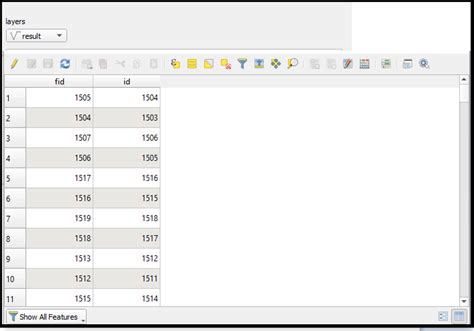 Pyqgis How To Show The Attribute Table Inside The Dialogue Of A