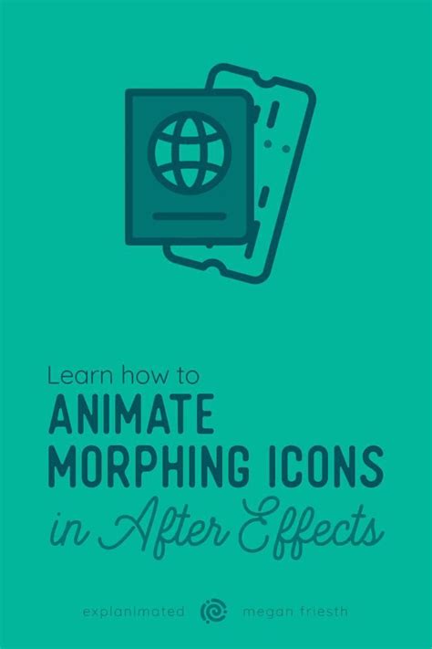 Animating Morphing Icons In Adobe After Effects Video Motion