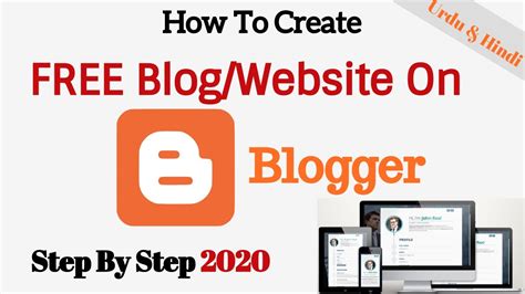 How To Create A Free Blogger Website 2020 Buickcafe