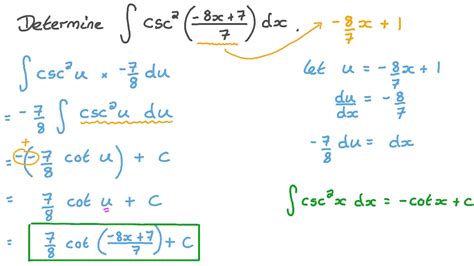 question video finding the integration of a reciprocal trigonometric function using integration