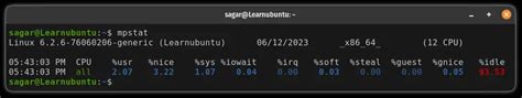Check CPU Usage In Ubuntu