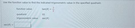 solved use the function value to find the indicated
