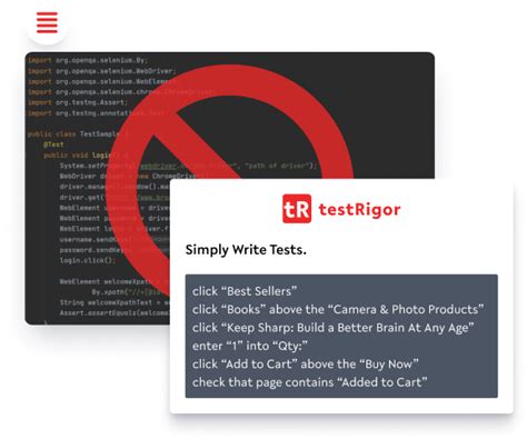 software testing testrigor ai based automated testing tool