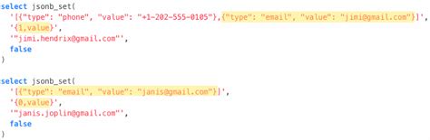 Postgres Jsonb Array How To Use It