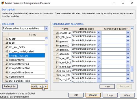 matlab simulink code generation set tunable parameters programmatically stack overflow