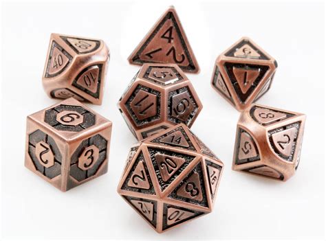 7 Dice Sets For Rpg Role Playing Games Dark Elf Dice