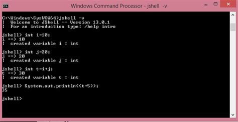 different methods for executing a jshell command in java geeksforgeeks