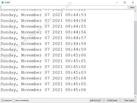 current date and time with esp32 using ntp server client and arduino